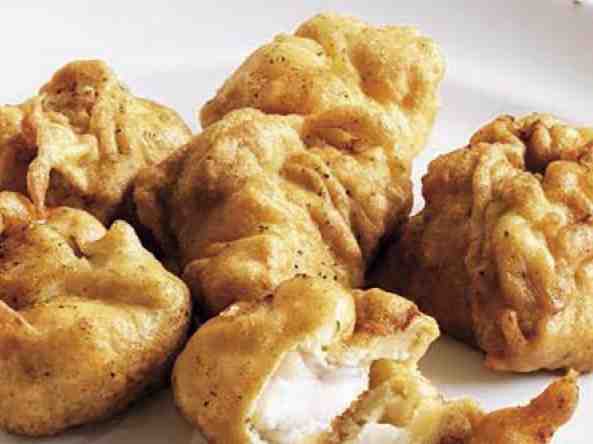 Beer Battered Monkfish & Lemon Garlic Mayo – Sids Sauce