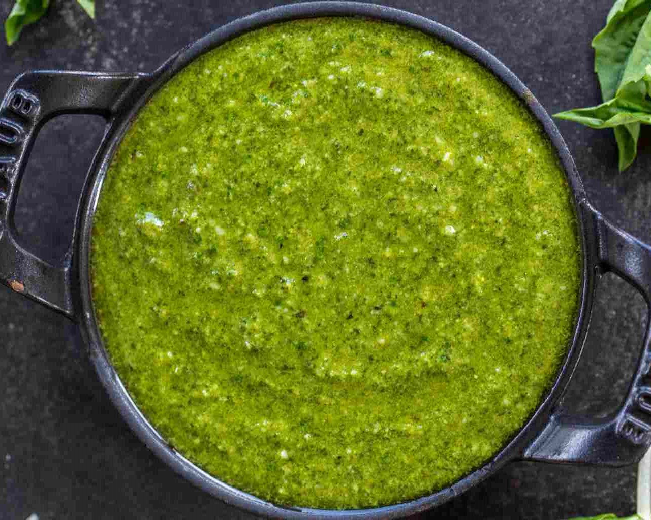 Fresh Basil Pesto – Sids Sauce