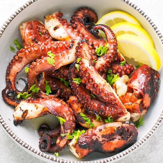 Grilled Octopus - Easy – Sids Sauce